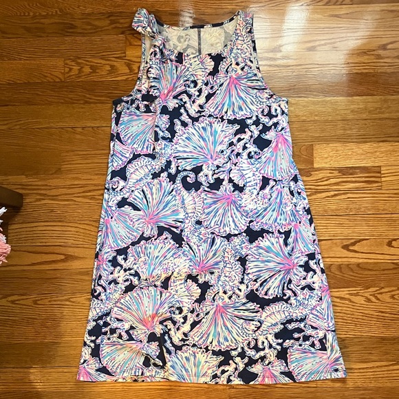 Lilly Pulitzer | Dresses | Lilly Pulitzer Multicolor Shell Print Dress ...